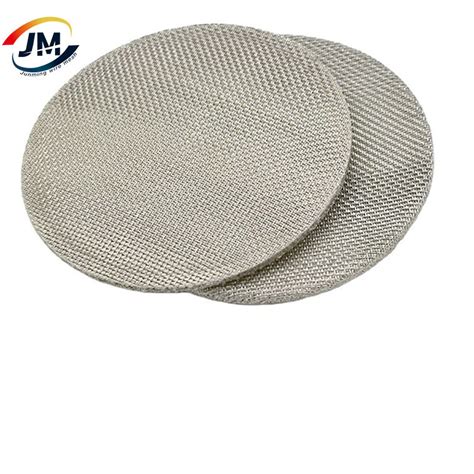 10 20 50 100 Micron Stainless Steel Sintered Wire Mesh Metal Filter