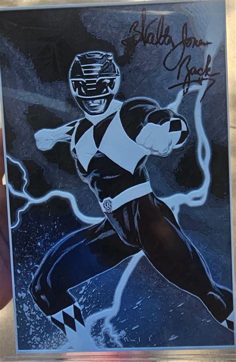 Mighty Morphin Power Rangers Black Ranger Hueforge By Carlreynolds8