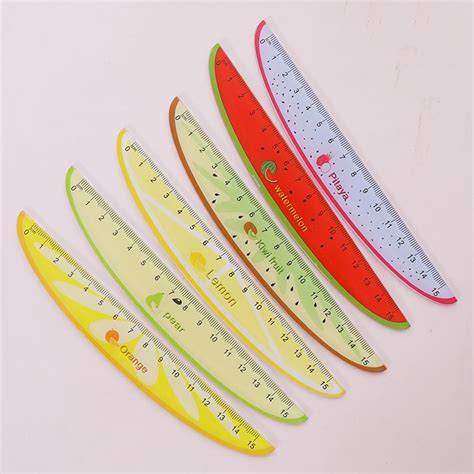 15cm Cute Kawaii Plastic Ruler Fruit Ruler Novelty Vicedeal