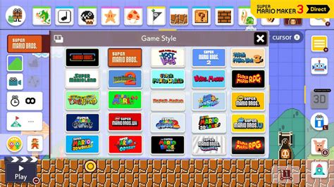 Super Mario Maker 3 Game Styles V3 By Vissy1 On Deviantart
