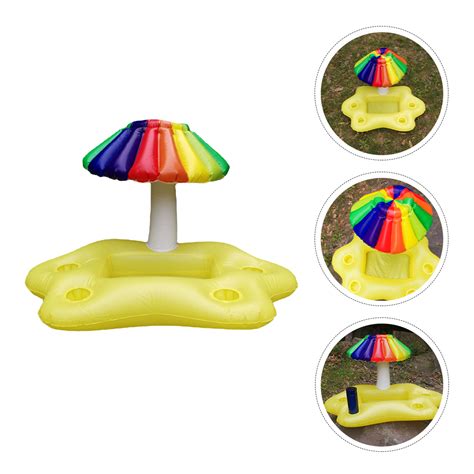1pc Inflatable Drink Float Floating Drink Tray Wat Grandado
