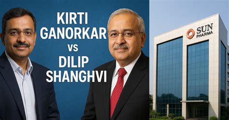 Succession Storm At Sun Pharma Kirti Ganorkar Vs Dilip Shanghvi Who