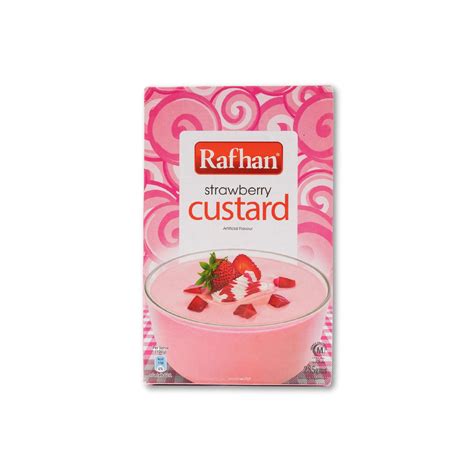 Buy Rafhan Strawberry Custard 275g Pakistan Supermarket Uae