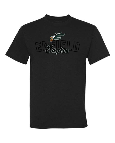 Enfield Eagles Football Adult Performance T Cursive 21mr Color Op