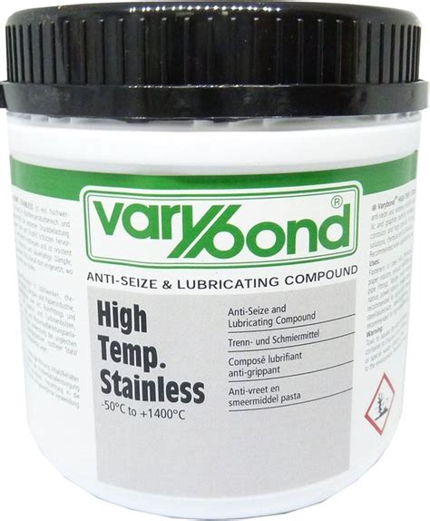 Varybond High Temperature Stainless Anti Vreet Smeermiddel Tegen