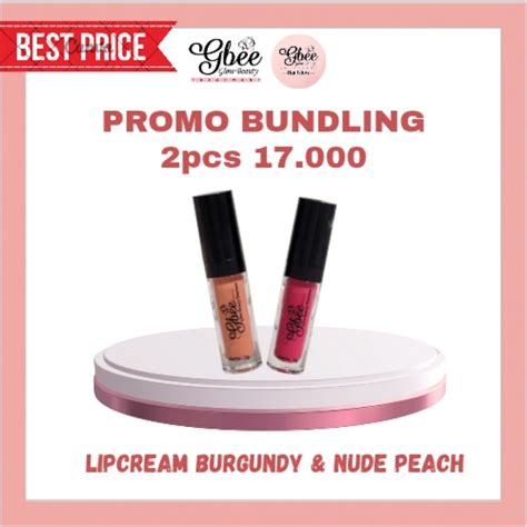 Jual Gbee Glow Beauty Lipcream Gbee Only 17rb Coverage And Transfer