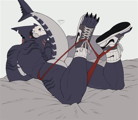 Rule 34 Anthro Clothing Fin Fish Footwear Hi Res Male Male Focus Male