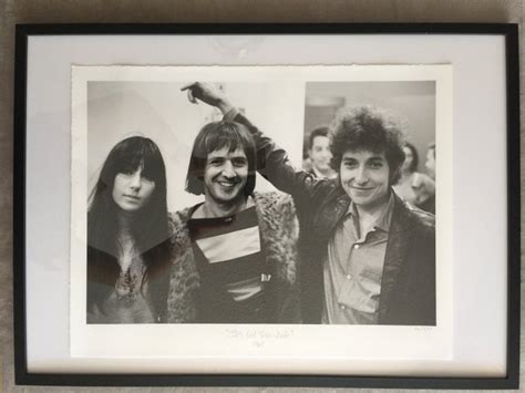 The Hulton Archive Cher Sonny Bono And Bob Dylan Hes Got Catawiki
