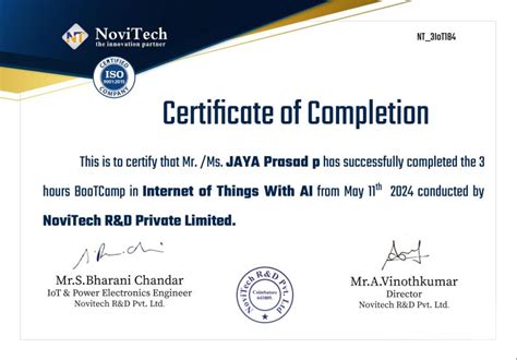 Im Happy To Share My Learning Experience From The Internet Of Things