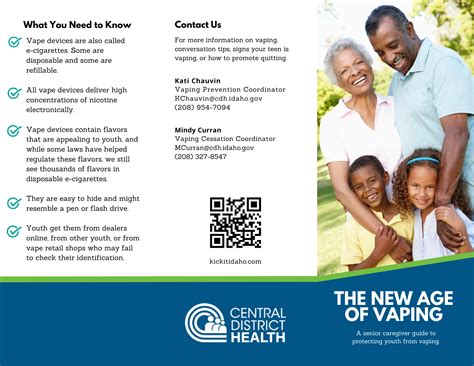 Brochure The New Age Of Vaping A Senior Caregiver Guide To Protecting Youth From Vaping