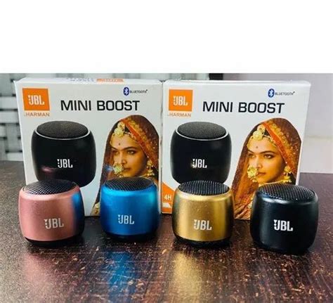 Multicolor Jbl Mini Boost Bluetooth Speaker At Rs 260 Piece In Anupgarh ID 24493017430