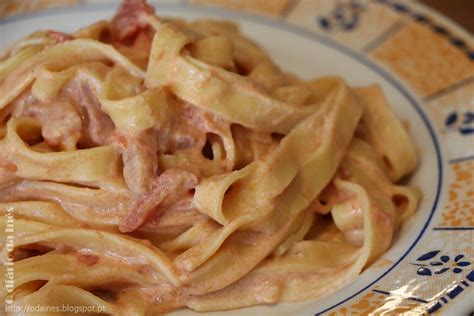 O Diário Da Inês Massa Com Bacon E Queijo Creme