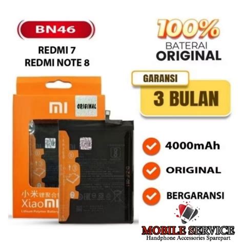 Jual Baterai Batre Batrai Battery Xiaomi Redmi Redmi Note Bn Original Shopee Indonesia