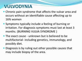 Diseases Of Vulva Benign And Malignant Pptx