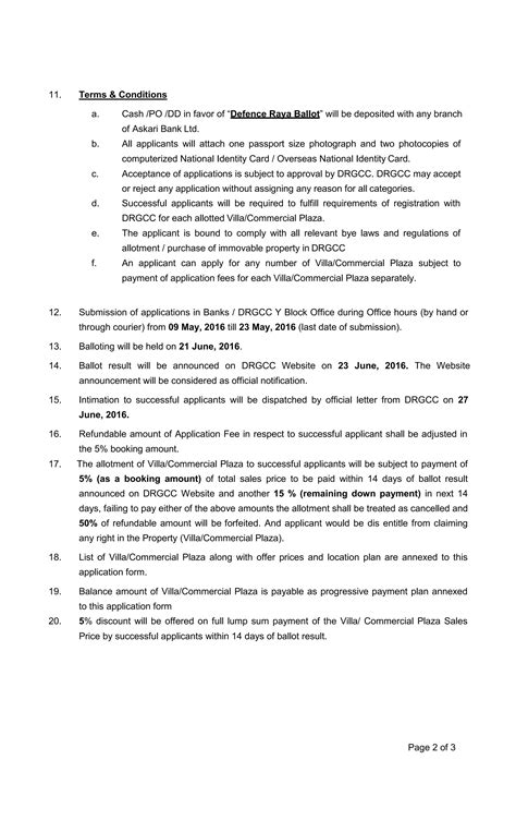 Application Form Dha Pdf