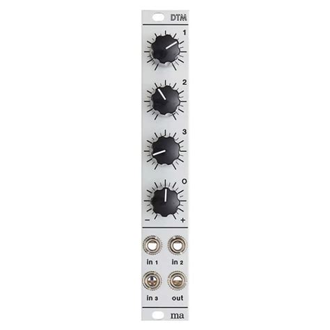 manhattan analog dtm eurorack mixer module reverb