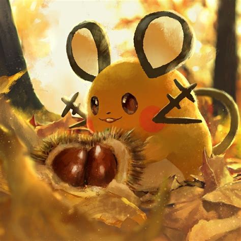 Dedenne Pokemon Art Wild Pokemon Pokemon