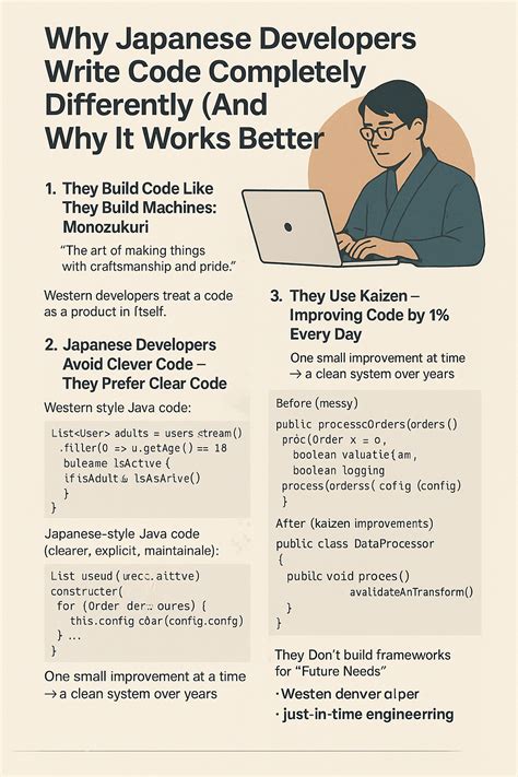 Why Japanese Developers Write Code Completely Differently And Why It
