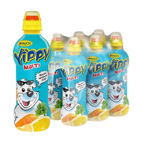 Rauch Yippy Multi 6 Pack Delicious Disposable Juice 6 X 330 Ml