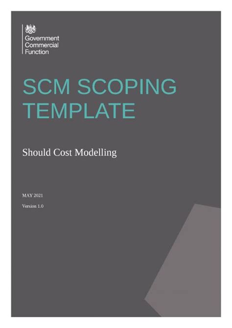Project Management Spread Sheet 23920 Scm Scoping Template V1 May 2021