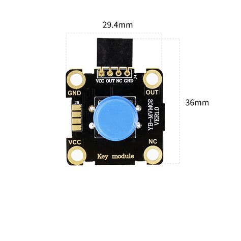 Microbit Independent Button Module Touch Switch Button Support 3 Connection Methods