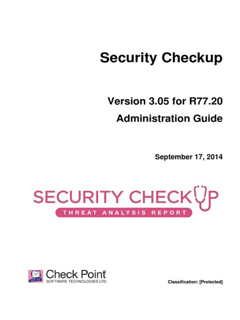 Guide Install Security Checkup Pdf Business