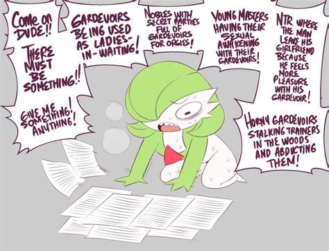 Safebooru Bags Under Eyes Colored Skin Commentary Gardevoir Grey