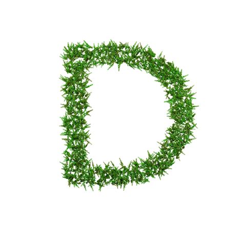 Free Green Grass Upper Letter 3d Illustration 21478557 Png With