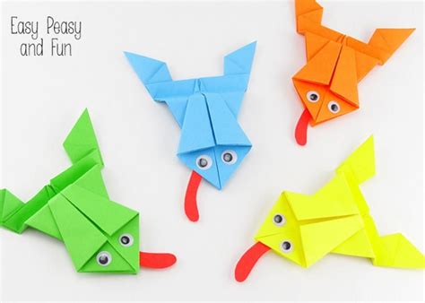 10 Faciles Et Adorables Projets à Faire En Origami Avec Les Enfants