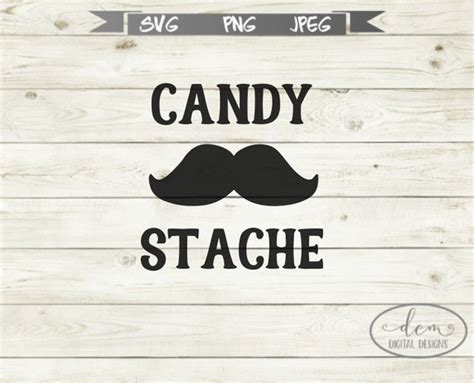 Candy Stache Svg Stash Candy Jar Decal Teacher Grandma Etsy