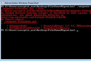 Running Scripts Is Disabled On This System CodeProject