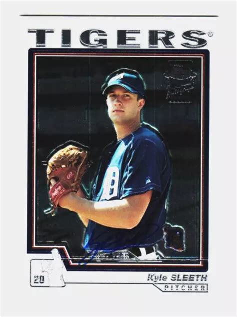 2004 Topps Chrome Kyle Sleeth 239 Voiture Recrue Rc Eur 1777 Picclick Fr