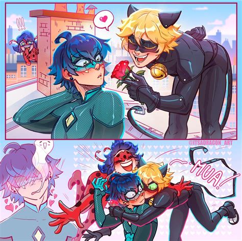 Lukadrien Miraculous Ladybug Anime Miraculous Ladybug Comic