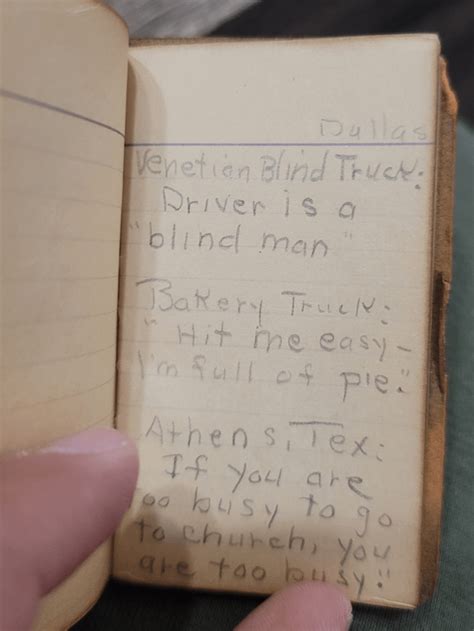 1916 Tiny Note Book Notes Rfoundpaper