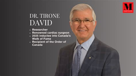 Revolutionizing Cardiac Surgery With A Heart Dr Tirone David On
