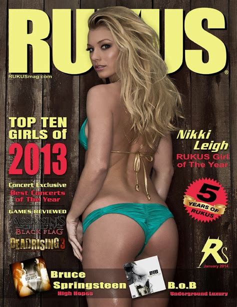 Nikki Leigh Hot Pics From Rukus Magazine Photoshoot January 2014