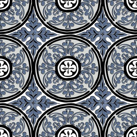 Hand Draw Vintage Seamless Ornament Deco Clotch Seamless Vector Deco