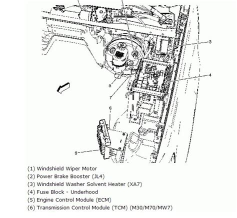 Where Is The Transmission Control Module Located On A 2004 Chevy
