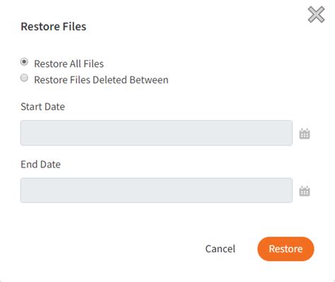 View And Restore Deleted Files And Folders For End Users X360sync