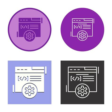 Web Development Vector Icon 34475024 Vector Art At Vecteezy