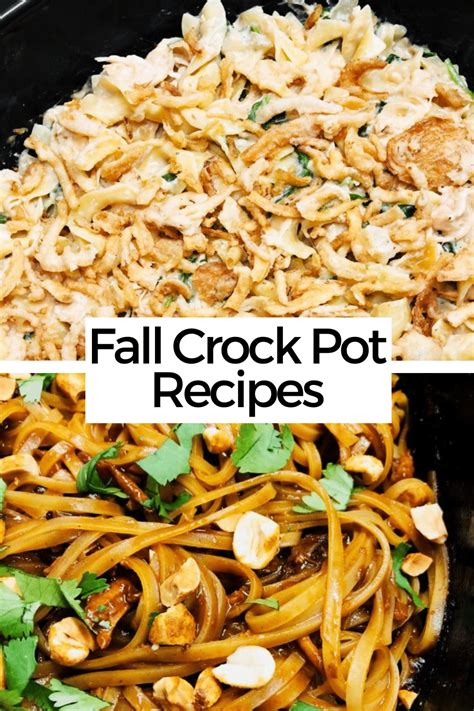 Fall Crock Pot Recipes Cooks Well With Others