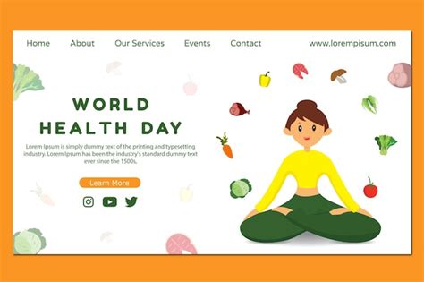 Premium Vector World Health Day Vector Illustration Design