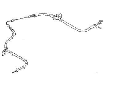 1983 Nissan 280zx Parking Brake Cable