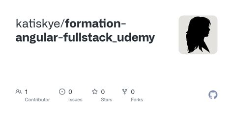 Github Katiskyeformation Angular Fullstackudemy