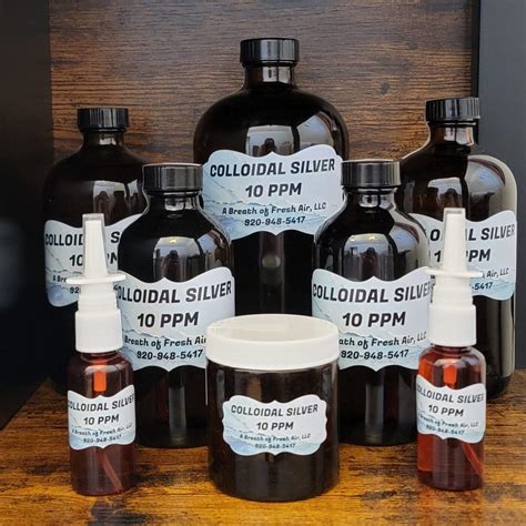 Colloidal Silver A Natural Antibiotic Into The Woods Wellness Fond