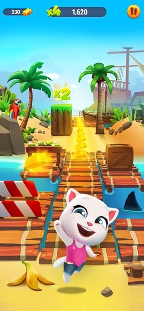 Talking Tom Gold Run Endless Running Adventure On