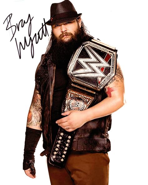 Bray Wyatt Signed 8x10 Photo Signed By Superstars
