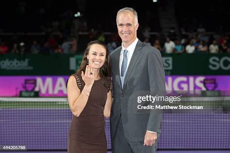 Martina Hingis Recieves Hall Of Fame Ring From Tennis Hall Of Fame