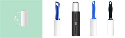 3 Inch Mini Travel Lint Roller Refills Compatible With