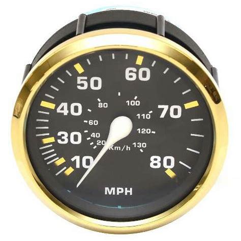 Evinrude Johnson Boat Speedometer Gauge 0775803 Brp 80 Mph